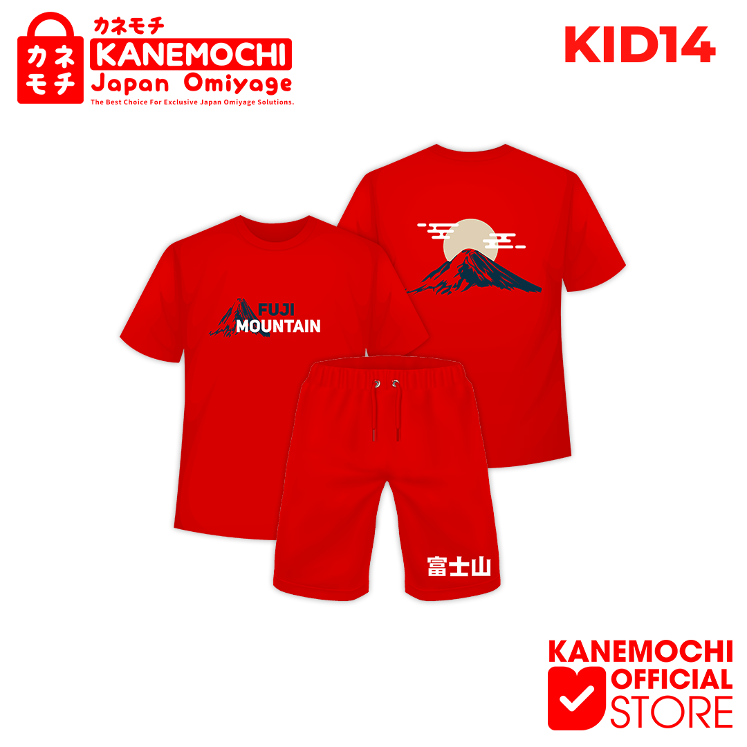KANEMOCHI KIDS T-SHIRT -KANEMOCHI KAOS ANAK MOTIF...